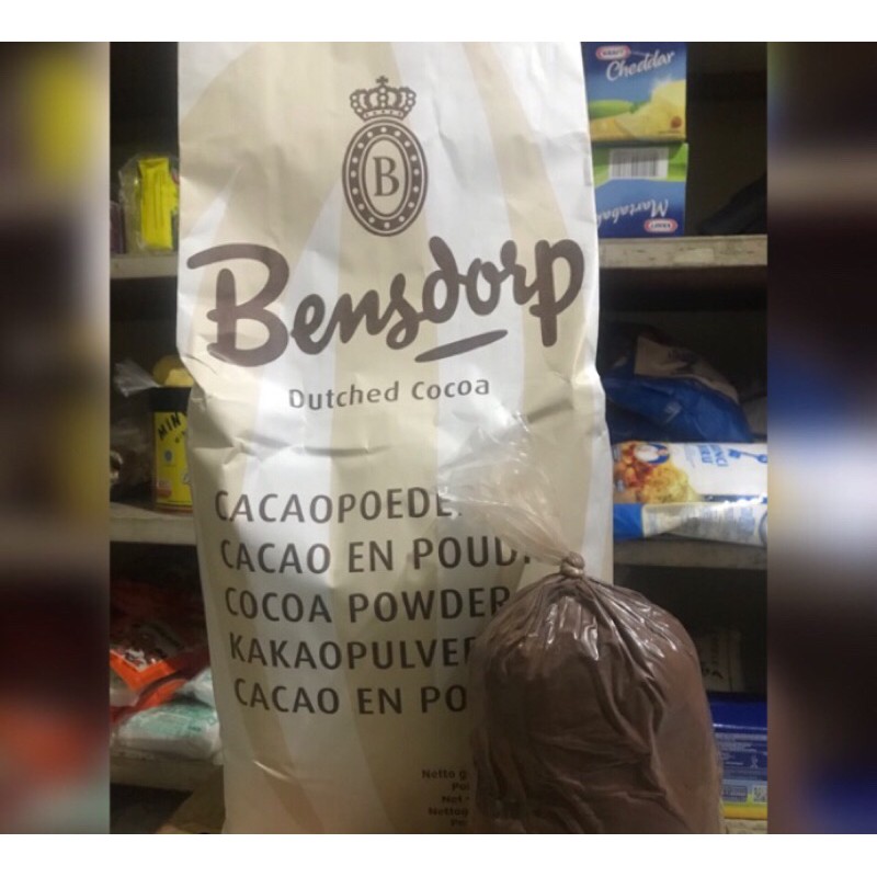 Jual coklat bubuk bensdorp 500 gram / cocoa powder bensdrop 250 gram ...