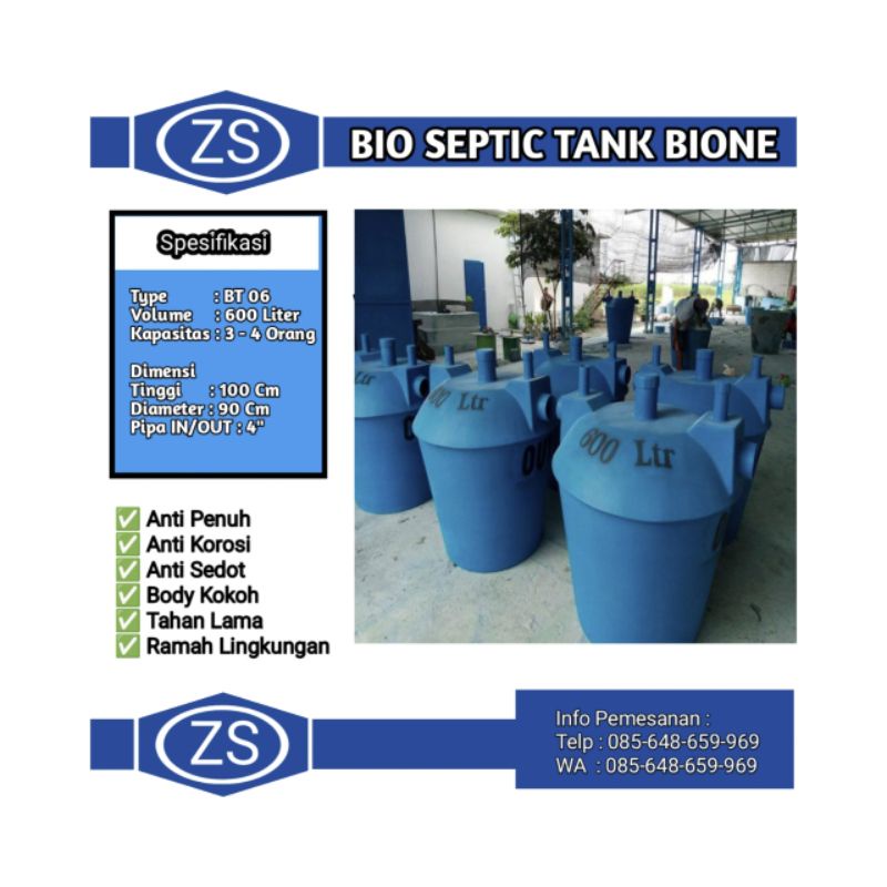 Jual Septic tank biotech 600 liter | Shopee Indonesia