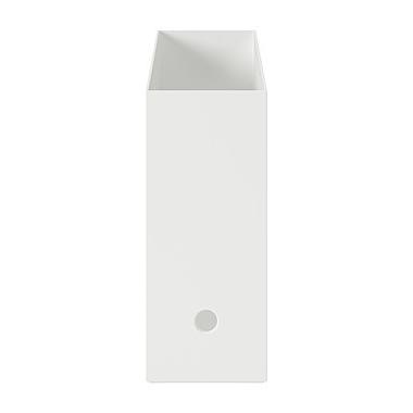 Jual COD MUJI PP FILE BOX STANDARD TYPE A4 WHITE GREY ( PACKING AMAN ...