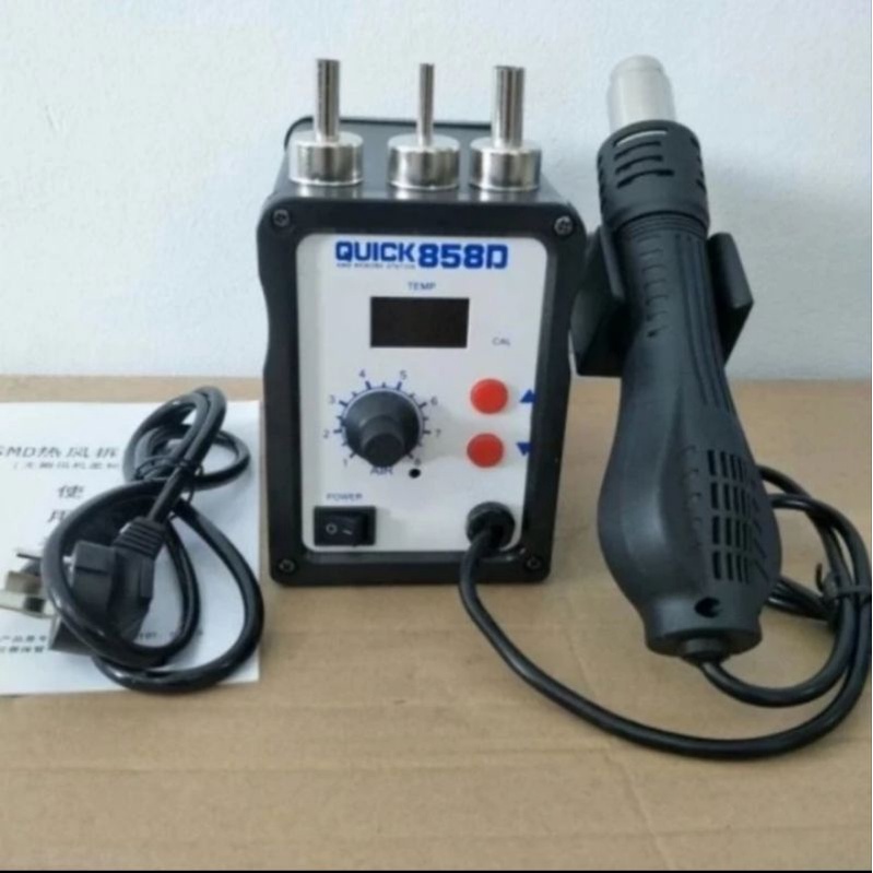 Jual solder blower uap Quick 858 SMD HOT AIR | Shopee Indonesia