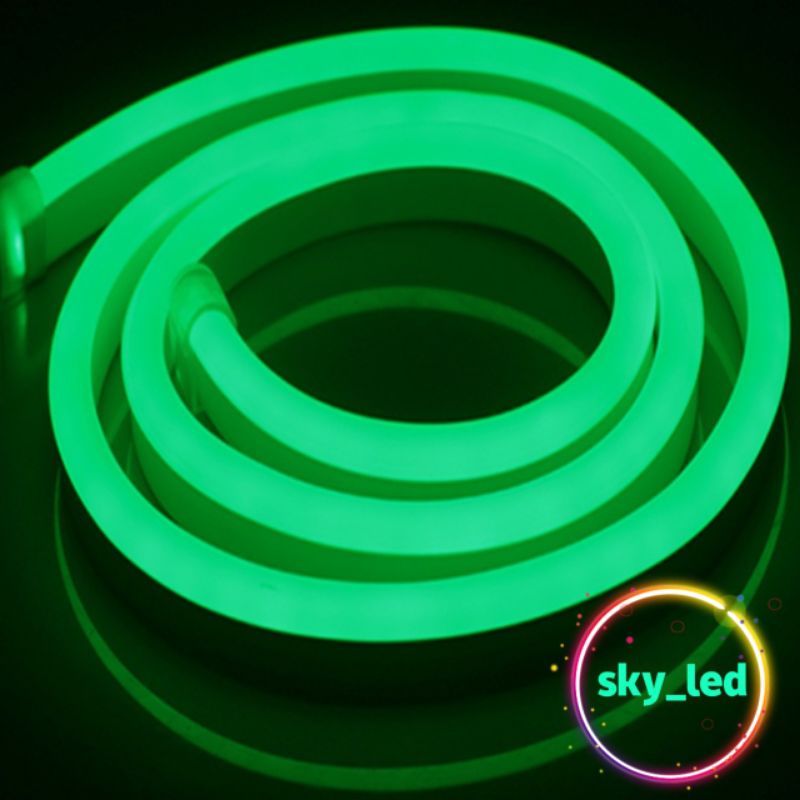 Jual Paket Lampu Neon Flex 220v 1m 2m 3m 4m 5m 5 meter Led Selang ...