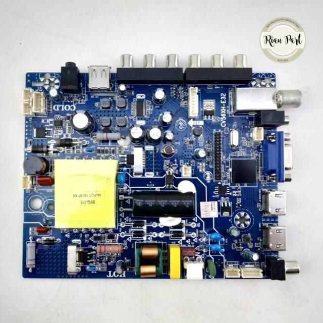 Jual Mesin tv Mainboard Polytron PLD32D1500E pld 32D1500 E CV56XH-E32 | Shopee Indonesia