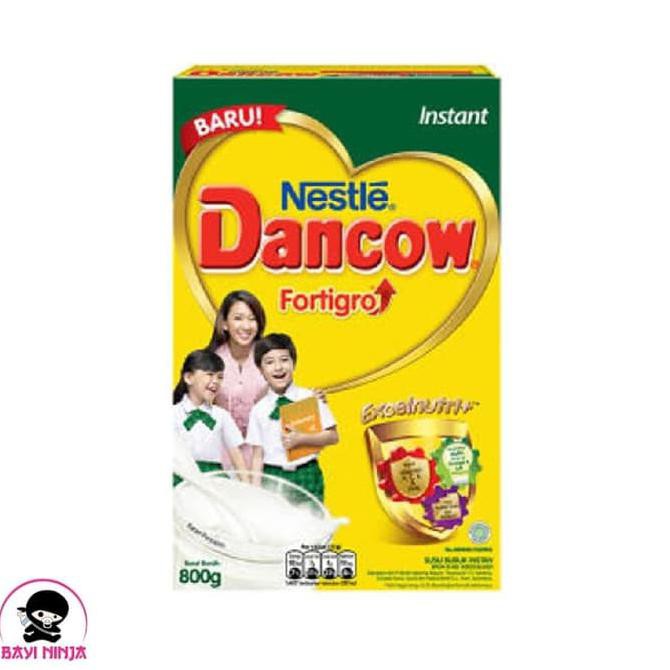 Jual PROMO DANCOW Instant Enriched Fortigro Susu Plain Box 800g | Shopee Indonesia