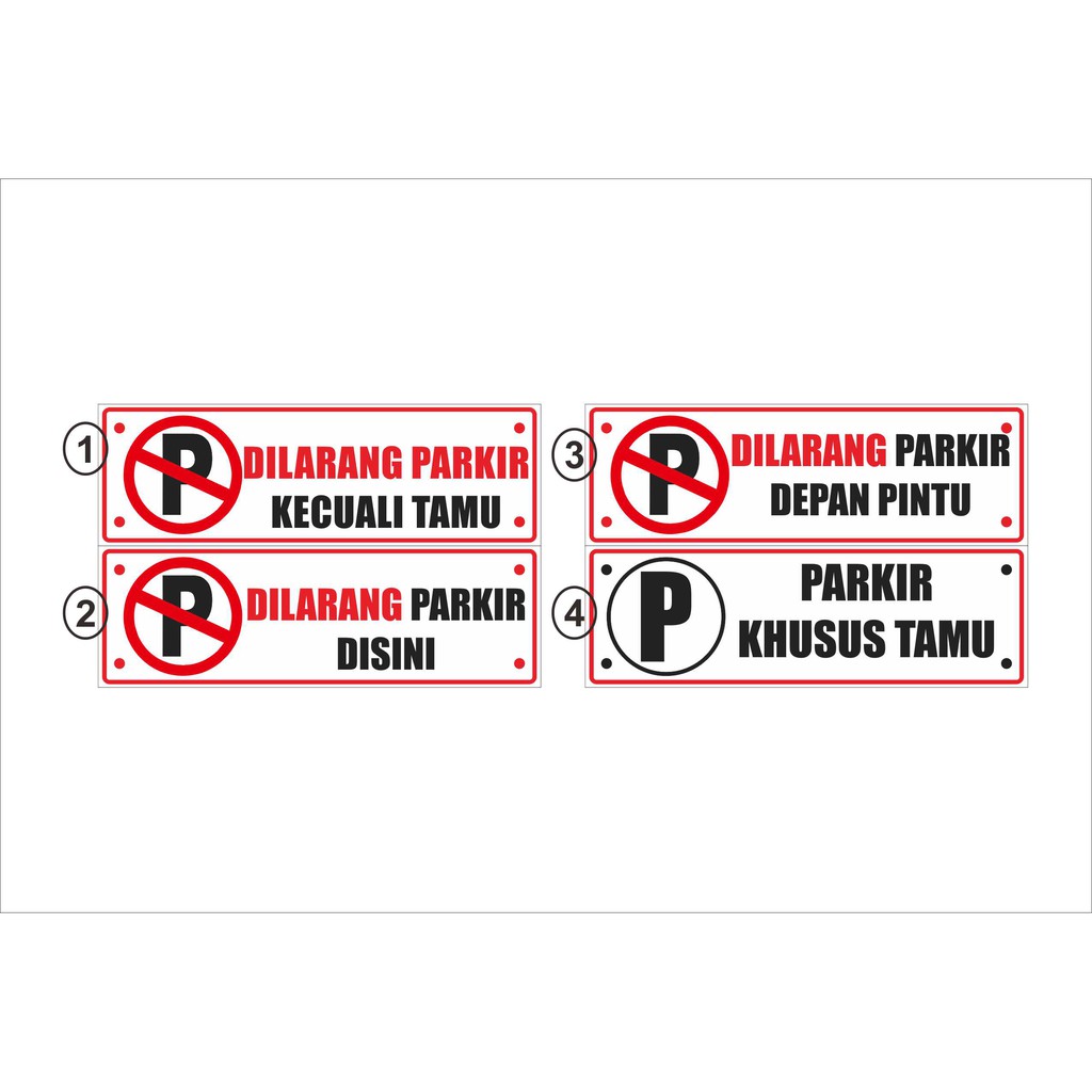 Jual stiker dilarang parkir stiker parkir | Shopee Indonesia