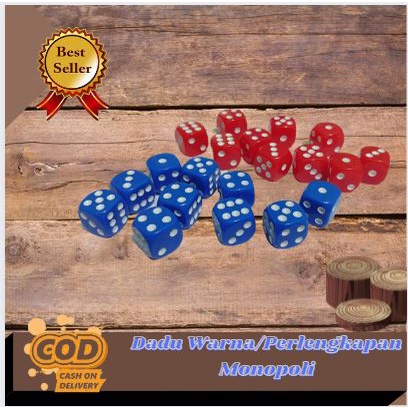 Jual DADU WARNA/DADU PERMAINAN MONOPOLI & ULAR TANGGA | Shopee Indonesia