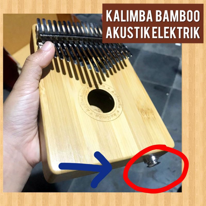 Jual kalimba elektrik,kalimba electric, kalimba bambu gratis custom nama/tulisan | Shopee Indonesia