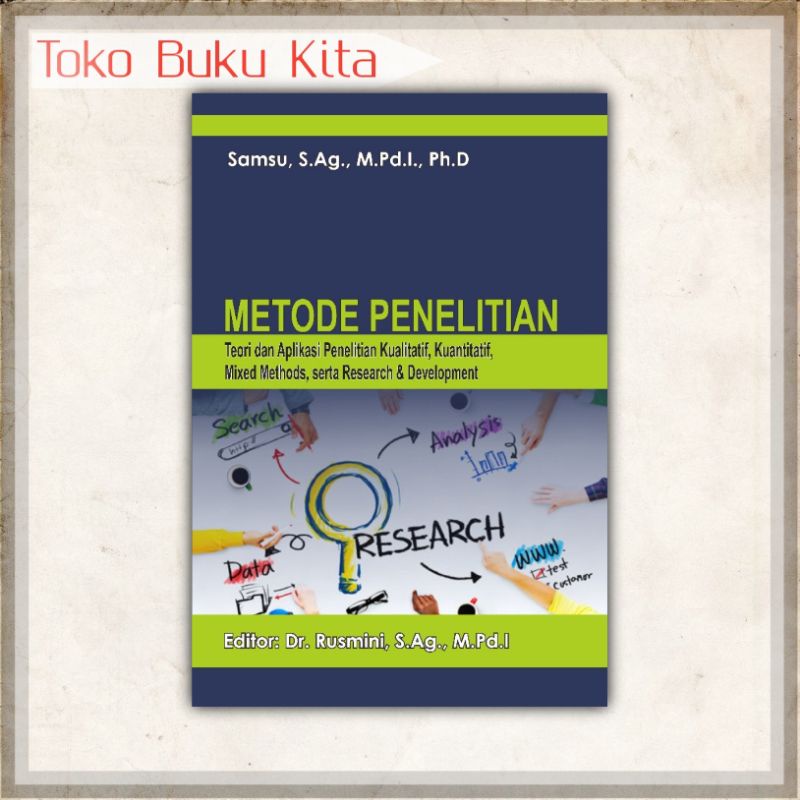 Jual Metode Penelitian Teori dan Aplikasi Penelitian Kualitatif ...