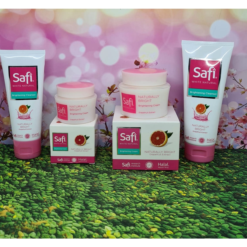 Jual SAFI WHITE NATURAL BRIGHTENING SERIES / SAFI WHITE NATURAL ...