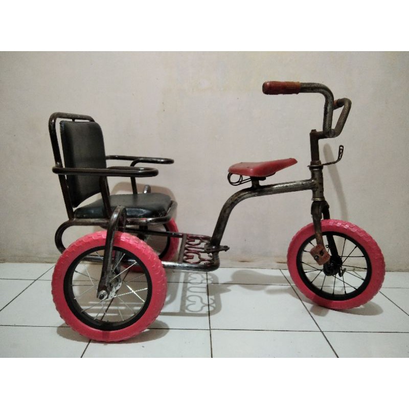 Jual Sepeda anak Antik lawas Jadul Roda Tiga merk King Cycle | Shopee ...