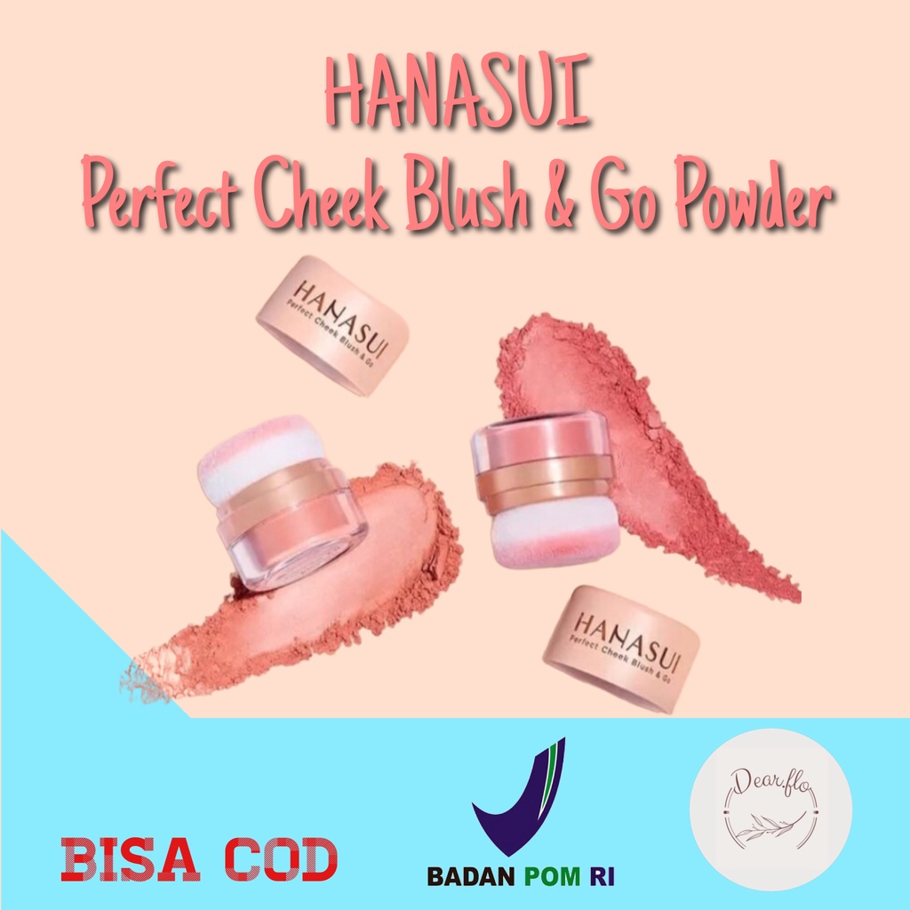 Jual HANASUI PERFECT CHEEK BLUSH & GO POWDER| HANASUI BLUSH ON POWDER ...