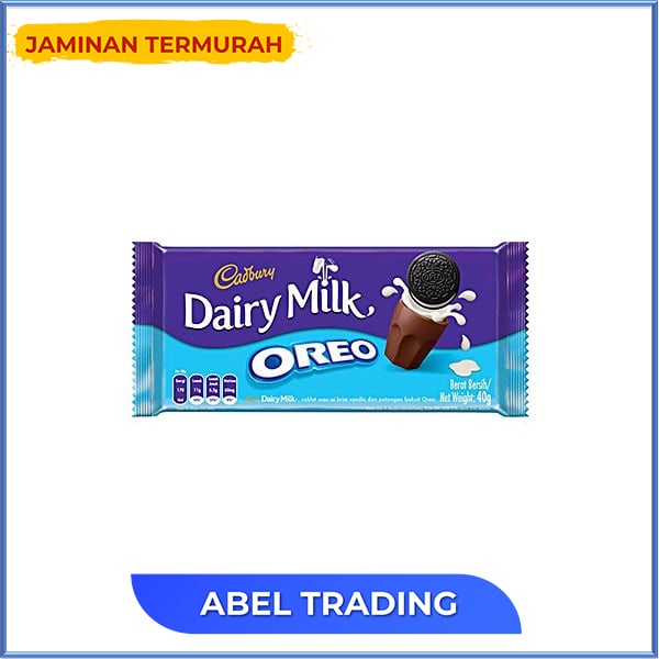 Jual CADBURY DAIRY MILK OREO 40 gr | Shopee Indonesia