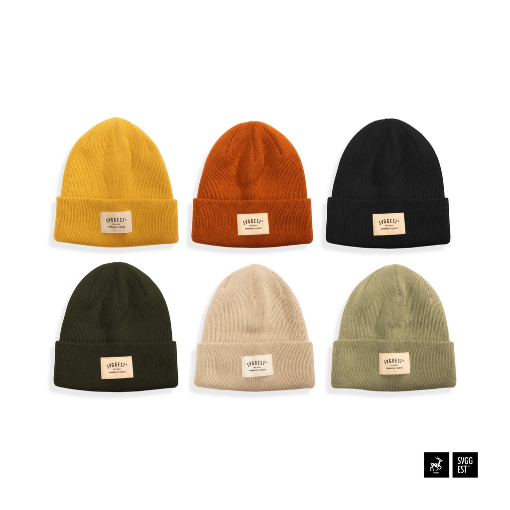 Jual Svggest Beanie Hat Alpaca Mix - Kupluk Pria | Shopee Indonesia