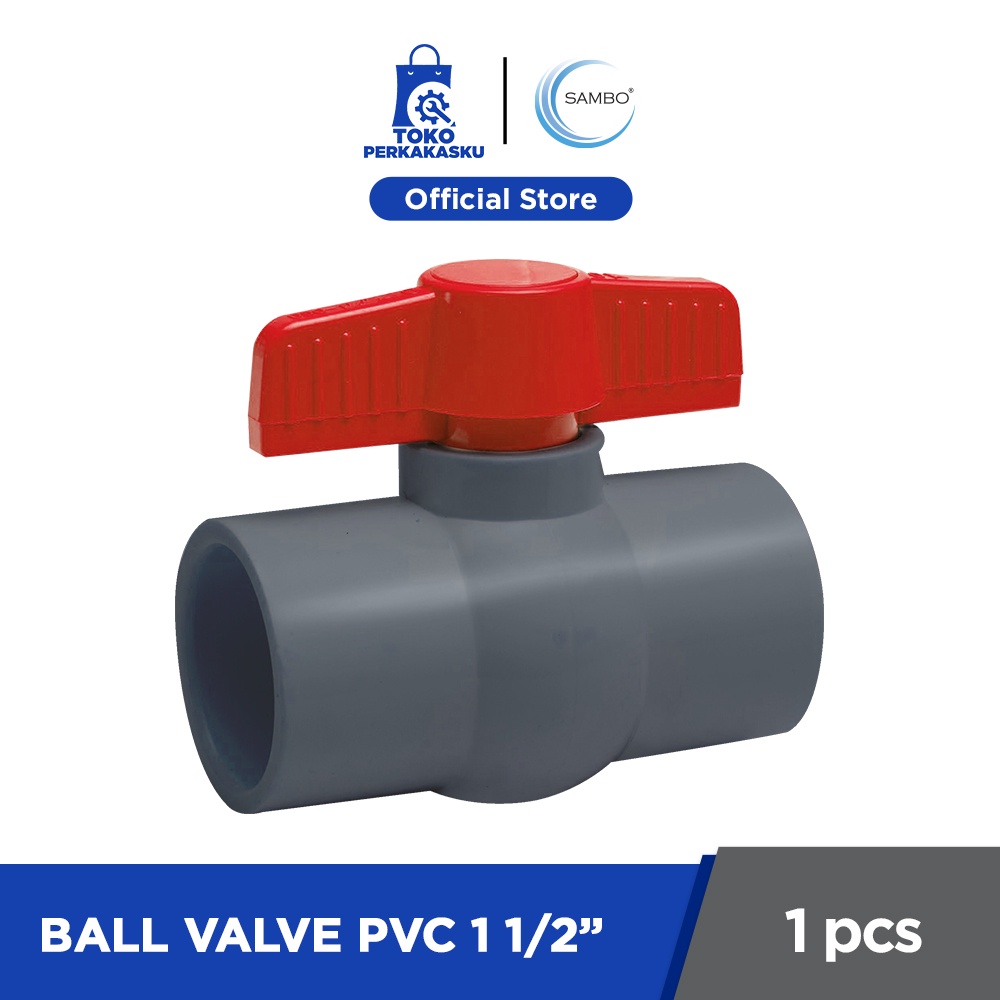 Jual Sambo Ball Valve / Stop Kran PVC | Shopee Indonesia