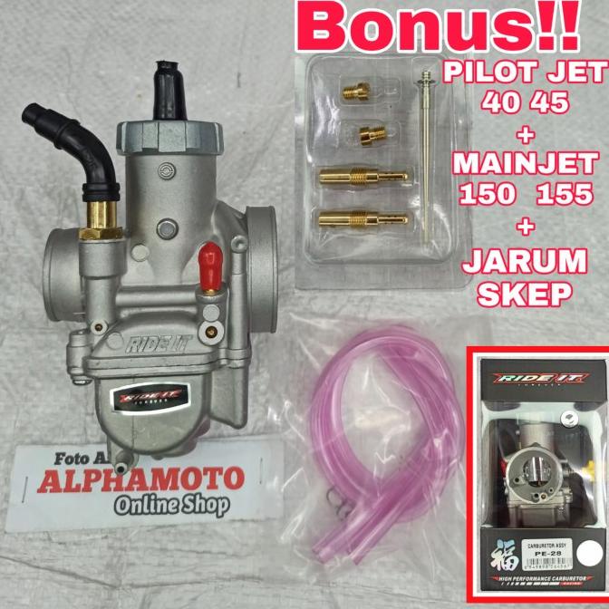Jual karburator ride it pe 28 karbu pe28 ORIGINAL alpham48 dijamin ...