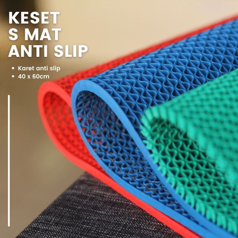 Jual Keset Lantai S Mat Anti Slip / Licin Kamar Mandi | Shopee Indonesia