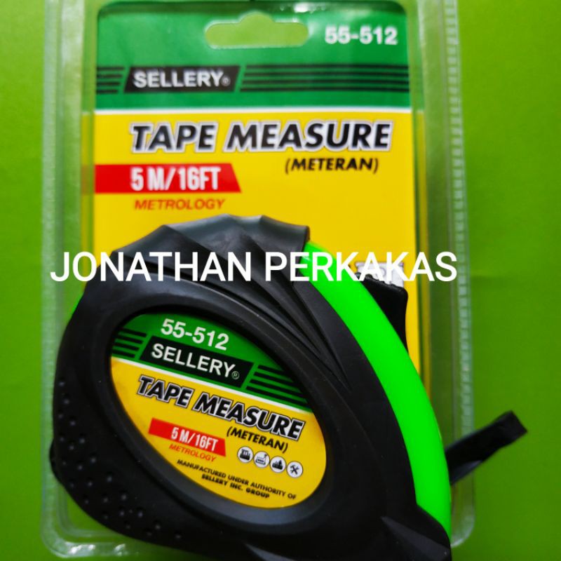 Jual meteran hongsui 5m sellery meteran metrology 5m sellery meteran ...