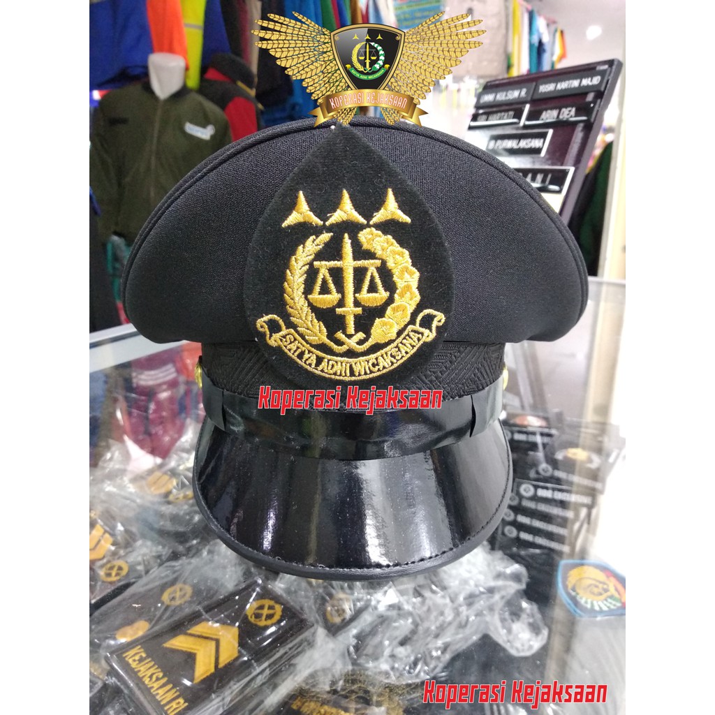 Jual Topi Pet PDU Jaksa Kejaksaan Pria Gol 2A 2B 2C 2D | Shopee Indonesia