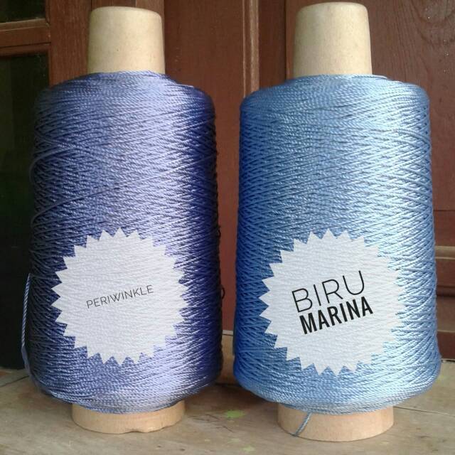 Jual Benang rajut nilon pp/monolon biru muda 500gr | Shopee Indonesia