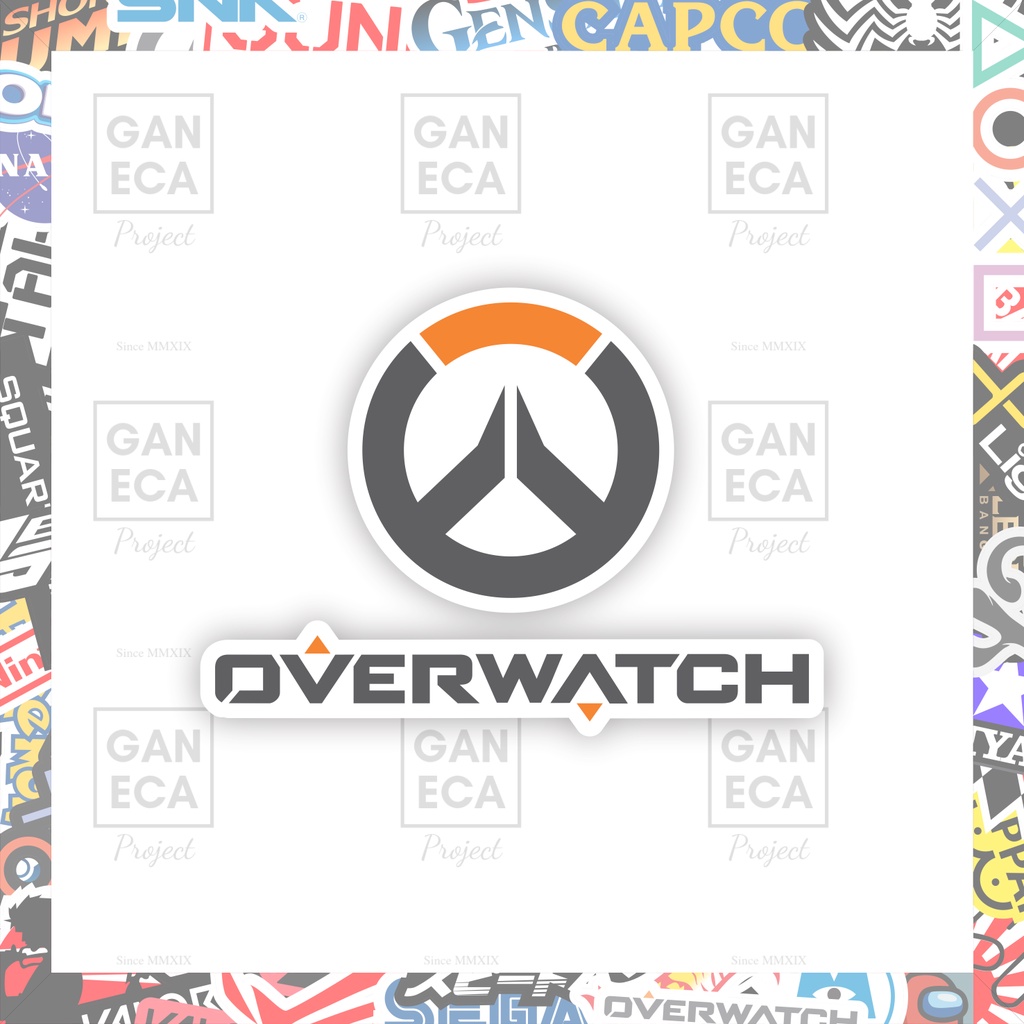 Jual Stiker / Sticker Pack OVERWATCH (Stiker Helm / Motor / Laptop / HP ...
