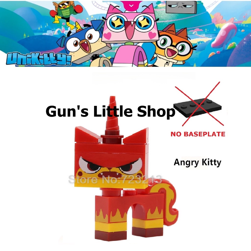 Jual Brick block - Cartoon Movie Angry Unikitty Astro Kitty tanpa dus | Shopee Indonesia