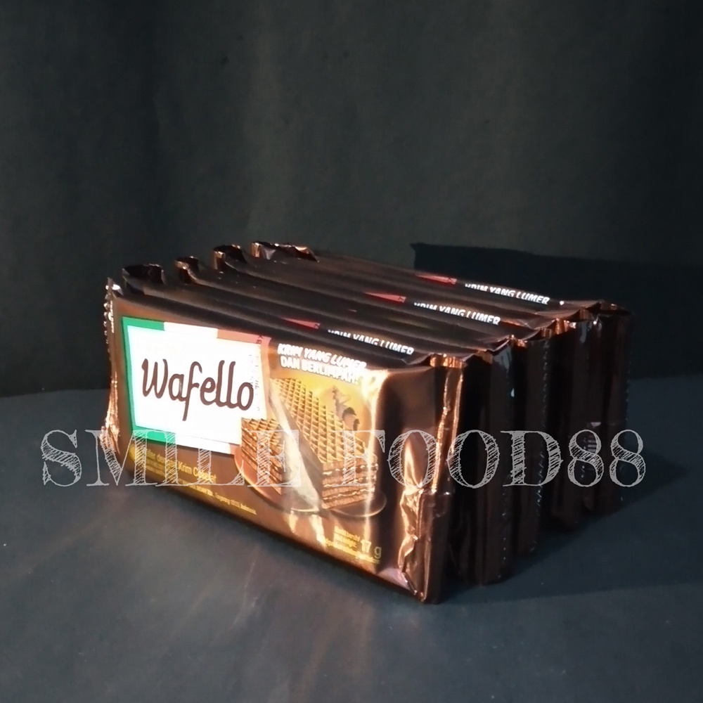 Jual Roma Wafello Choco Blast Wafer Coklat 17 g Isi 10 Pcs | Shopee ...