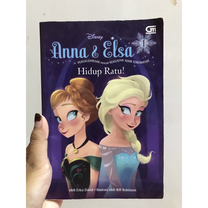 Jual buku cerita(anak)anna&elsa | Shopee Indonesia