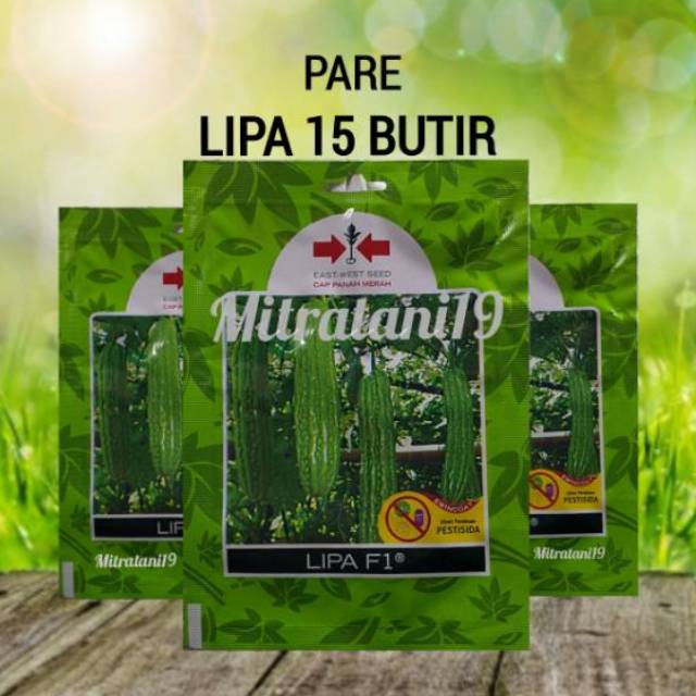 Jual BENIH BIBIT TANAMAN PERTANIAN SAYUR SAYURAN HIDROPONIK PARE PARIA LIPA SP 15 BUTIR CAP ...