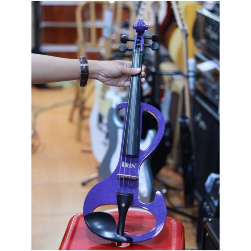 Jual Irin 4 Per 4 - Biola Elektrik Original-Fullset Hardcase bow rosin ...