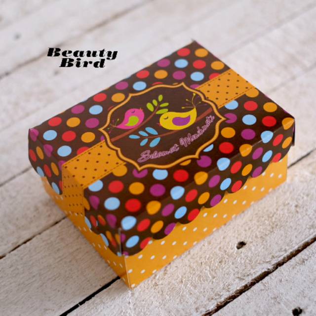 Jual Box kue/ box souvenir/ kotak kue / box roti uk 14x10 R3a | Shopee ...