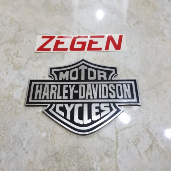 Jual Dijual emblem plat harley davidson motorcycles simbol Murah ...
