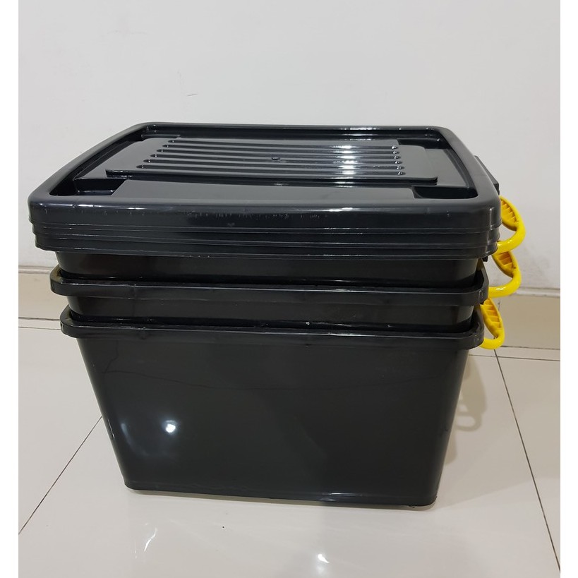 Jual 3 Pcs Roller Box 40 Hitam / Container box Hitam 40 / Box Container ...
