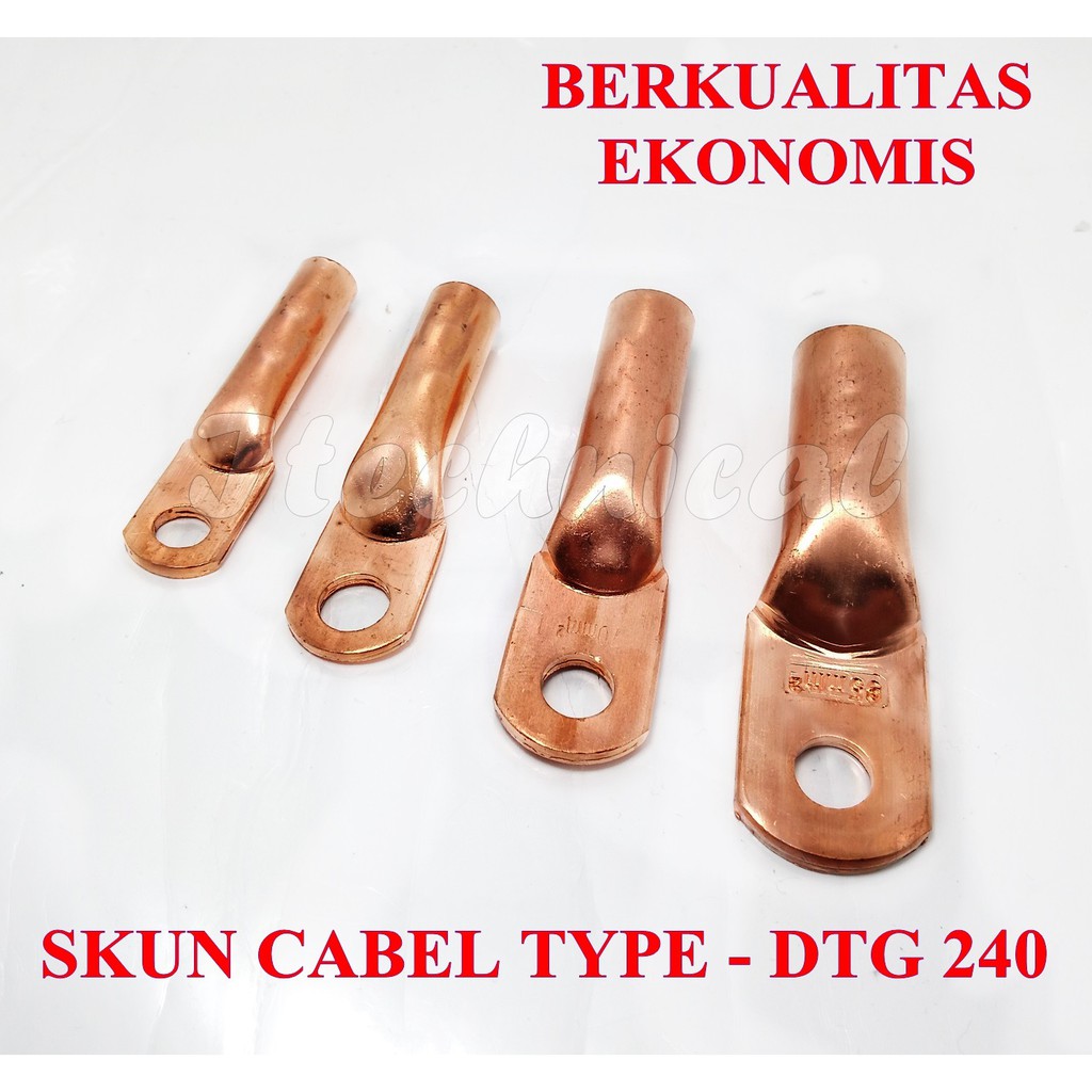 Jual KABEL SKUN TEMBAGA DTG-240 / CABLE SKUN COPPER CU LONG NECK DTG 240ELE | Shopee Indonesia