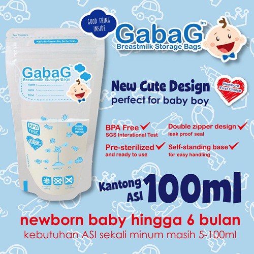 Jual New Kantong ASI Gabag 100 ml | Shopee Indonesia