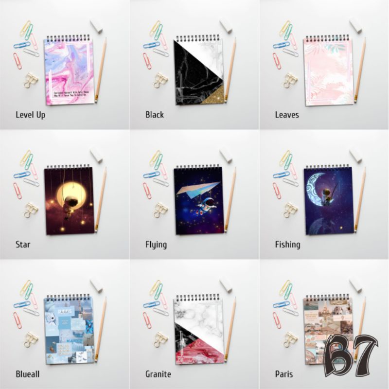 Jual NOTE BOOK B7/BUKU CATATAN/ HADIAH UNIK/BUKU TULIS SEKOLAH/KULIAH ...