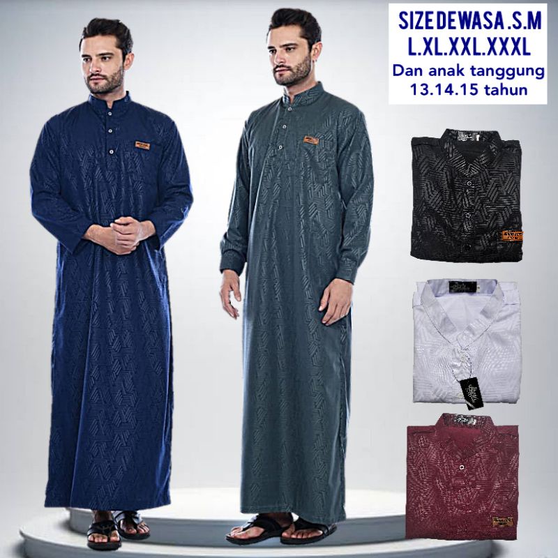 Jual termurah jubah pria EMBOS jubah laki laki EMBOS jubah muslim EMBOS jubah laki laki terlaris ...