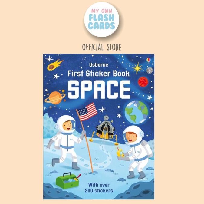 Jual Usborne Space My First Sticker Book - Activity - Solar System Sky ...