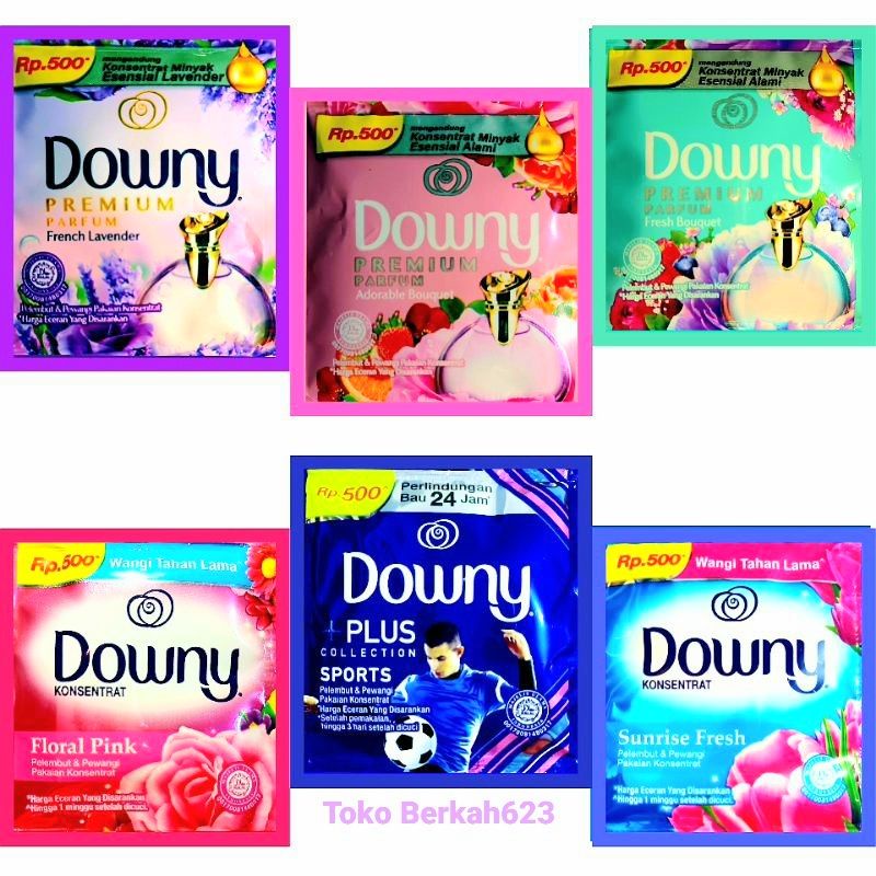 Jual Downy Sachet 1 Renceng Isi 12 Sachet 500 | Shopee Indonesia