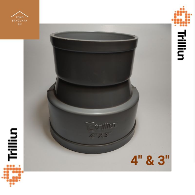 Jual Verloop 4 x 3 inchi - Socket Overloop opersock Perlop Sambungan ...