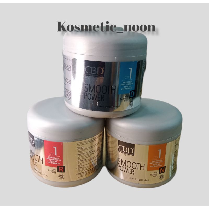 Jual CBD Smooth Power Keratin / Smoothing 500gr | Shopee Indonesia