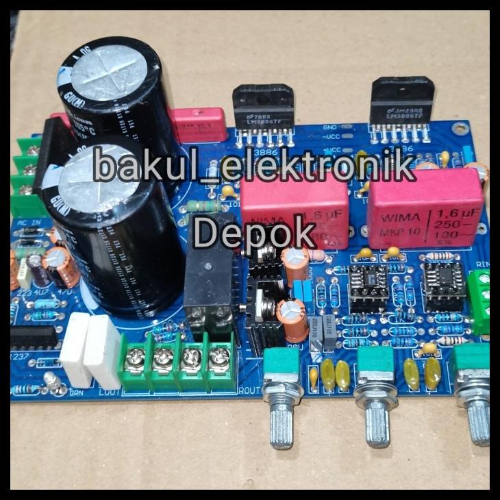 Jual Kit Amplifier Lm3886 Gain Clone + Tone Control | Shopee Indonesia