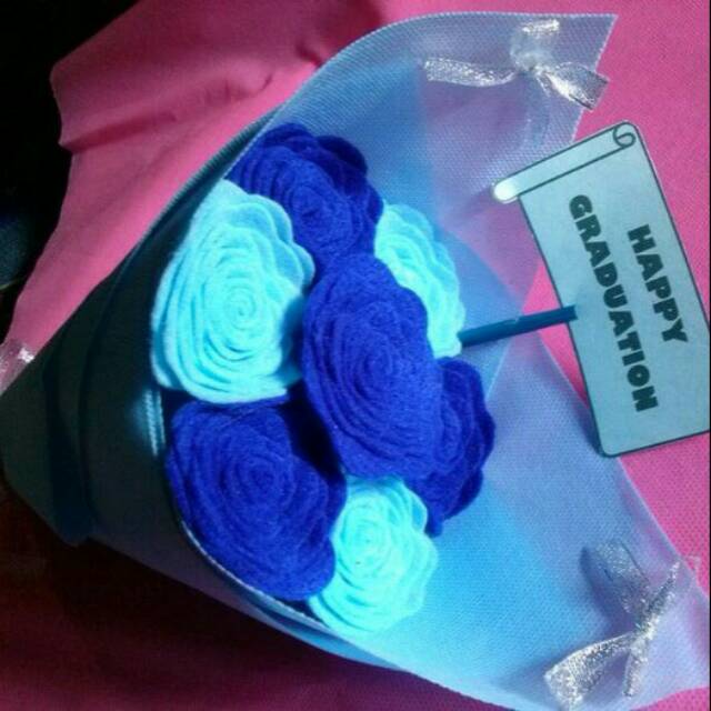 Jual PROMO !!! Bucket flower buket bunga wisuda kado wisuda buket ...