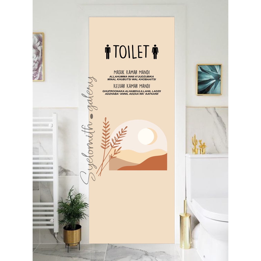 Jual STICKER PINTU AESTHETIC BISA CUSTOM UKURAN | Shopee Indonesia