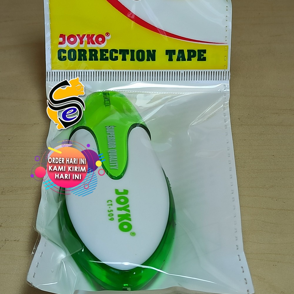 Jual Tipe X Kertas / Tipe-Ex / Correction Pen Merk Joyko CT-509 | Shopee Indonesia