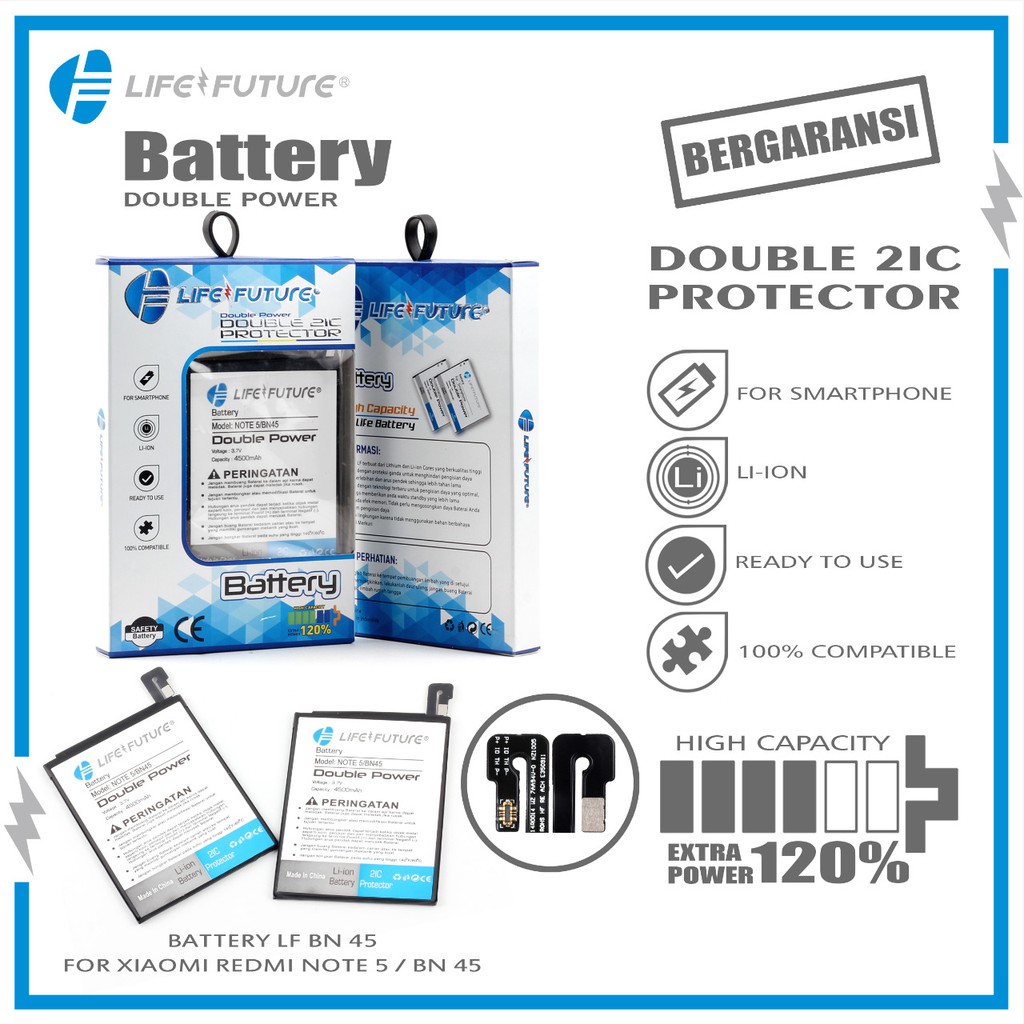 Jual BTRE DOBEL POWER DOUBLE POWER LIFE FUTURE Baterai / Battery ...