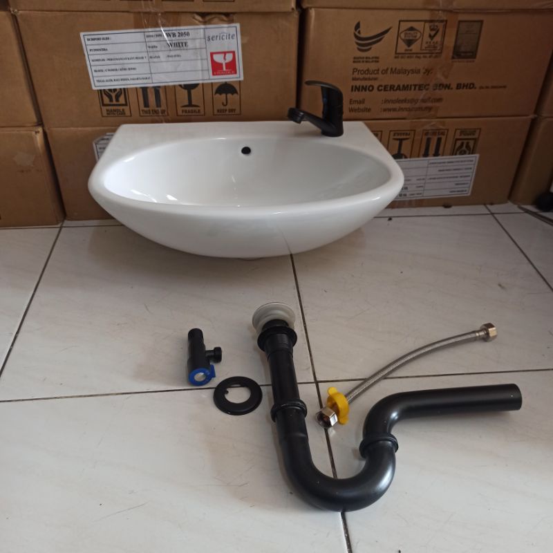 Jual WASHTAFEL SET TOTO LW246 WASTAFEL CUCI TANGAN | Shopee Indonesia