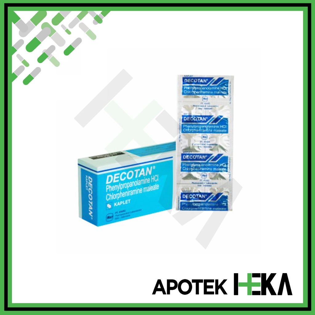 Jual Decotan Kaplet Box isi 10x10 Tablet - Obat Flu dan Pilek | Shopee ...