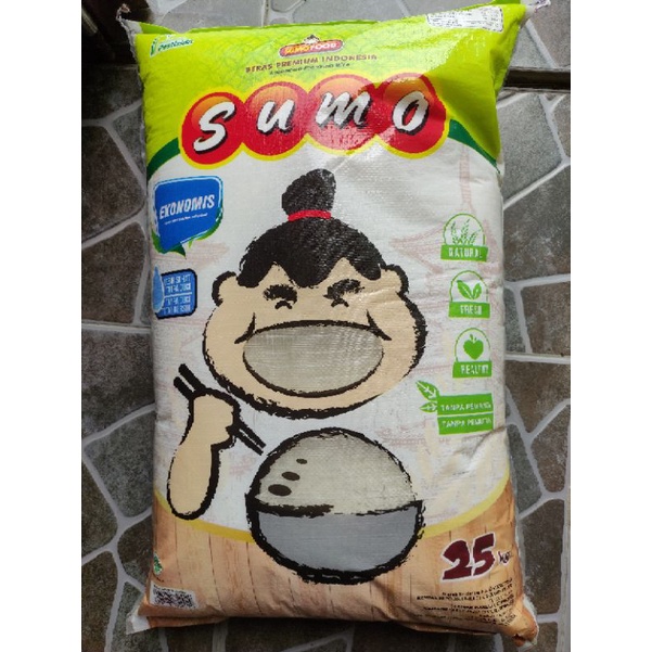 Jual Beras Premium Sumo 25kg | Shopee Indonesia