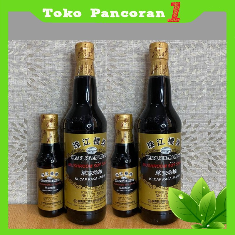 Jual PRB Mushroom/Soy Sauce / Pearl River Bridge /Kecap Rasa Jamur/150 ...