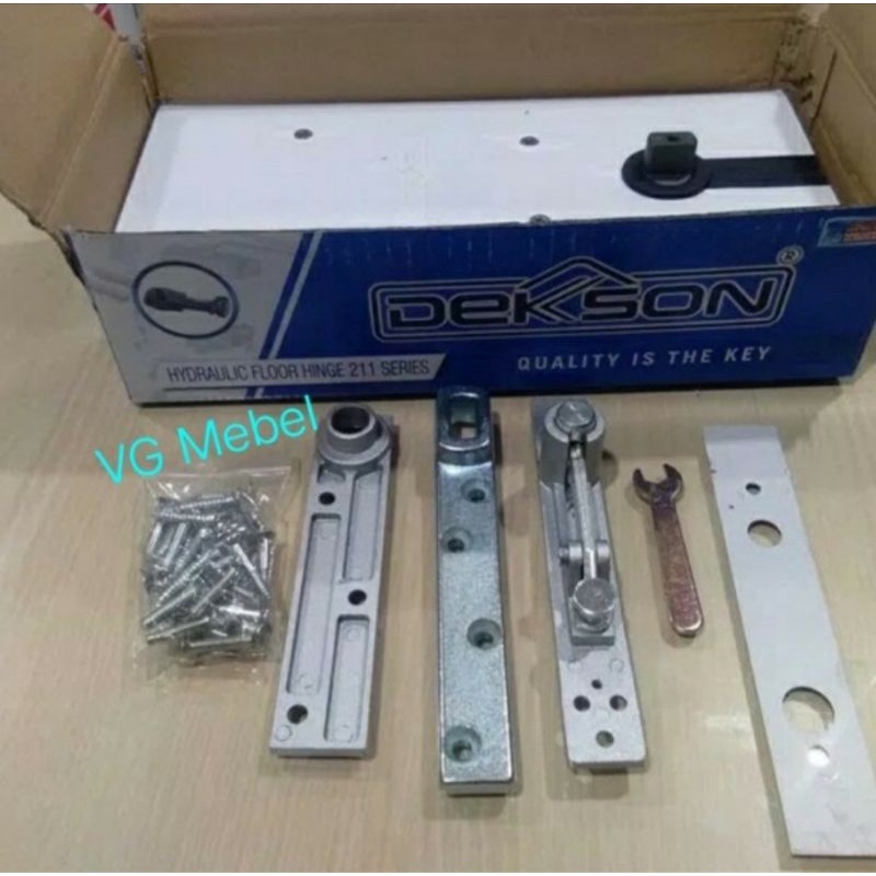 Jual Floor Hinge DEKSON 211 - Engsel Tanam Lantai Pintu Kaca/Kayu Merk ...