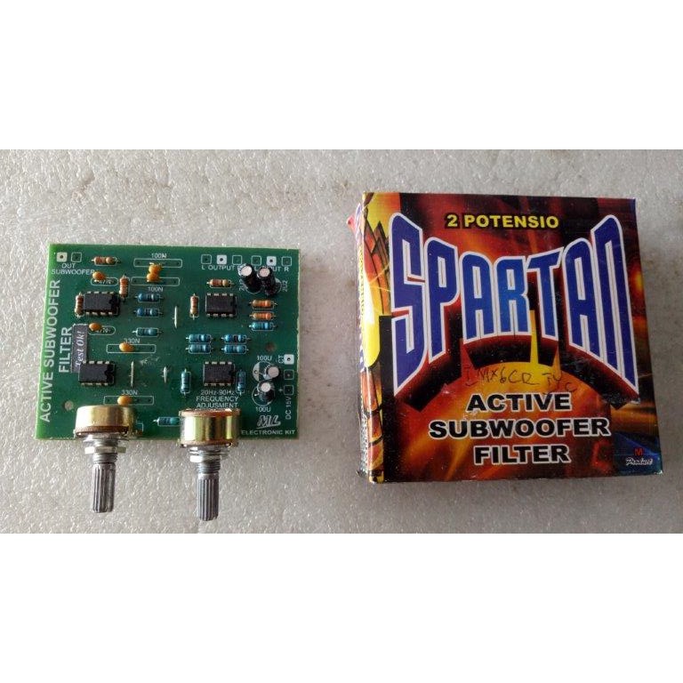 Jual Kit Rangkaian filter active subwoofer 2 potensio | Shopee Indonesia